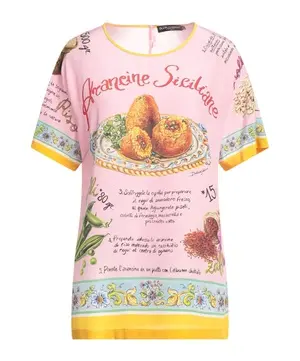 Dolce & Gabbana Short Sleeve Printed Top