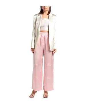 Burberry Signature Print Jacquard Satin Trousers
