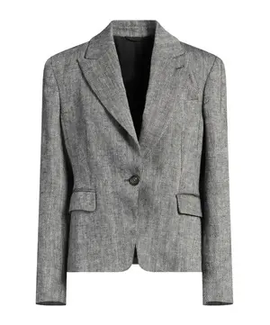 Brunello Cucinelli Single-breasted Blazer - Gray