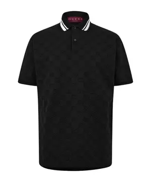 Gucci Logo Short-sleeved Polo Shirt