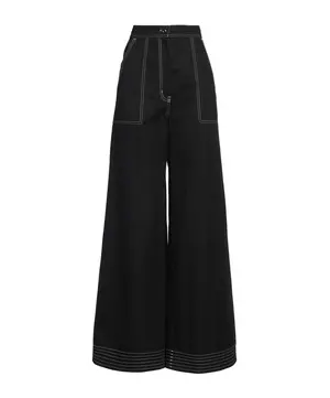 Max Mara Wide-leg Gabardine Trousers