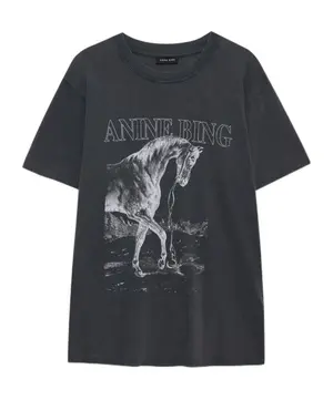 ANINE BING Lili Horse Tee