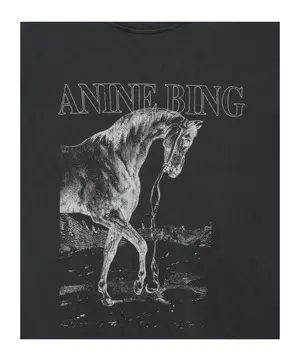 ANINE BING Lili Horse Tee