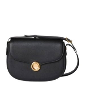 Loro Piana Ghiera Logo Shoulder Bag - Black