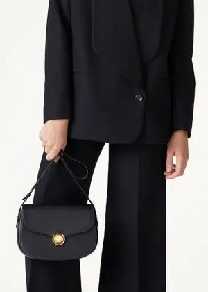 Loro Piana Ghiera Logo Shoulder Bag