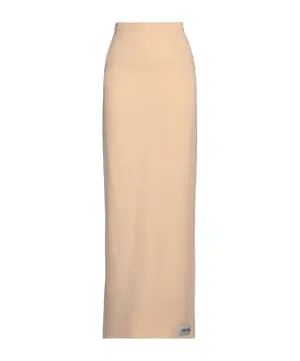 Dolce & Gabbana Solid Color A-line Skirt - Nude