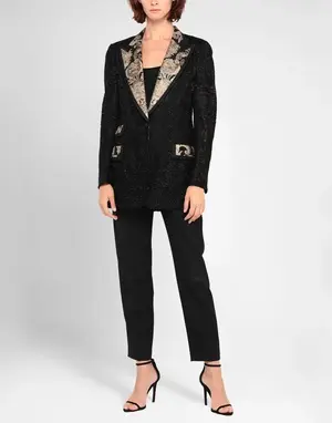 Dolce & Gabbana Floral Print Long Sleeve Coat