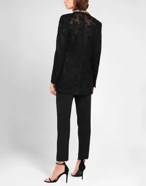 Dolce & Gabbana Floral Print Long Sleeve Coat