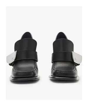 Burberry London Shield 90mm Leather Loafers