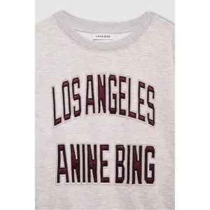 ANINE BING Crew Neck Sweatshirt