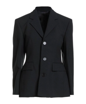 Balenciaga Simple Suit Jacket - Black