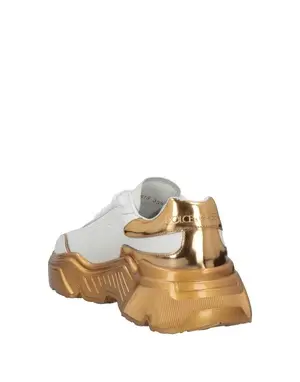 Dolce & Gabbana Two-tone Leather Platform Sneakers