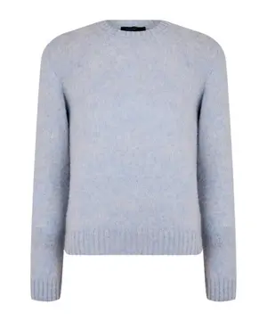 Prada Thick Knit Crew Neck Sweater