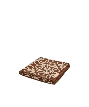Loewe Anagram Towel - Brown