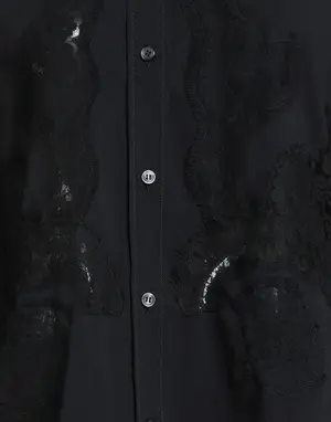 Dolce & Gabbana Lace Paneled Shirt