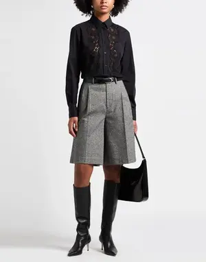 Dolce & Gabbana Lace Paneled Shirt