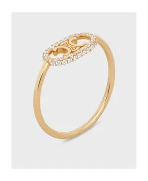 Celine Maillon Triomphe Ring With Diamonds