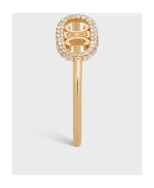 Celine Maillon Triomphe Ring With Diamonds