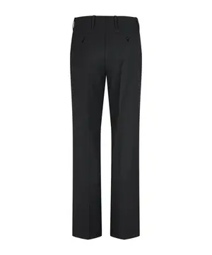 Prada High-waist Pleated Wide Leg Trousers