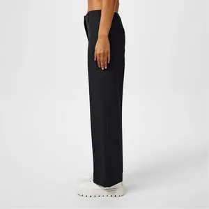 Prada High-waist Pleated Wide Leg Trousers