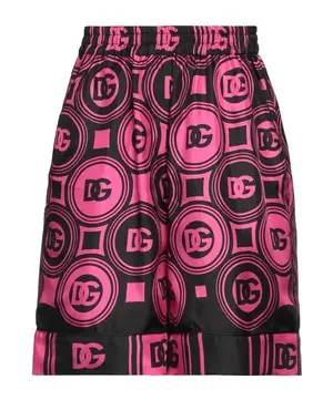 Dolce & Gabbana Printed Satin Shorts