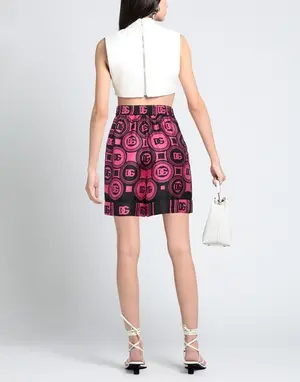 Dolce & Gabbana Printed Satin Shorts