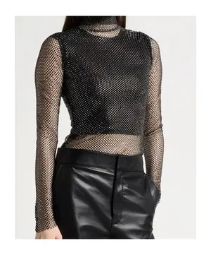Sportmax Long-sleeve Turtleneck Top