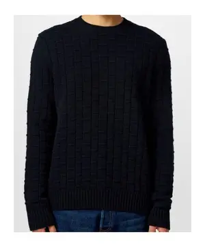 Prada Textured Crewneck Sweater
