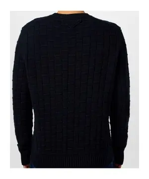 Prada Textured Crewneck Sweater