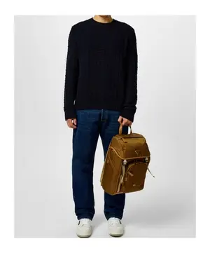 Prada Textured Crewneck Sweater