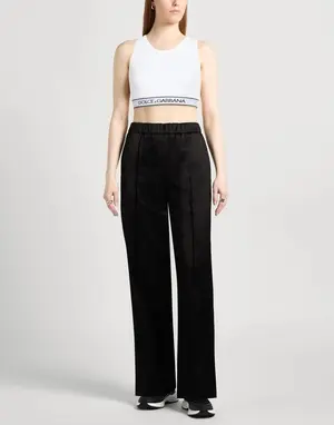 Dolce & Gabbana Cropped Ribbed Tank Top