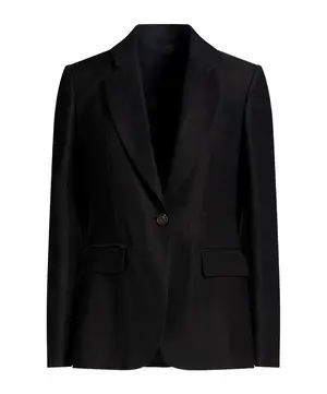 Brunello Cucinelli Minimalist Blazer - Black