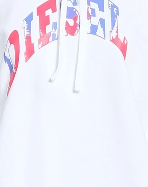 DIESEL® Solid-color Hooded Sweatshirt
