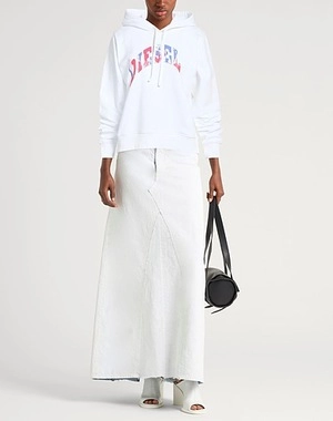 DIESEL® Solid-color Hooded Sweatshirt
