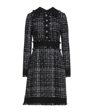 Dolce & Gabbana Two-tone Tweed Dress