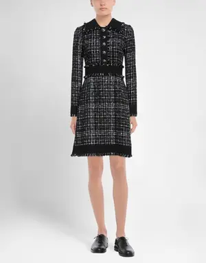 Dolce & Gabbana Two-tone Tweed Dress