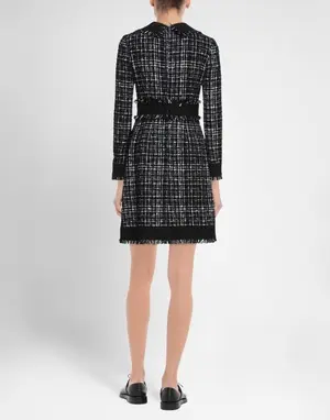 Dolce & Gabbana Two-tone Tweed Dress