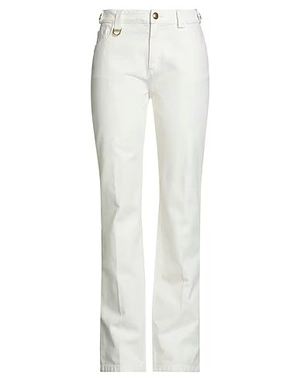 Chloé Straight-leg Canvas Pants With Button Embellishments And Strap Detailing