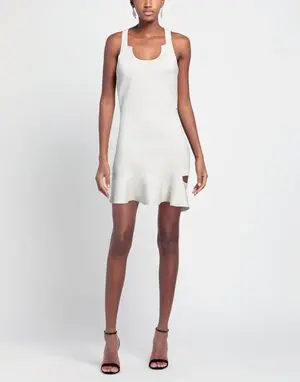 Burberry Solid Color Sleeveless Dress