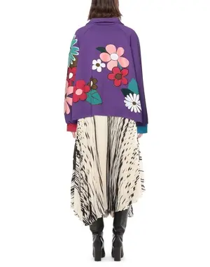 Dolce & Gabbana Printed Long-sleeve Turtleneck T-shirt