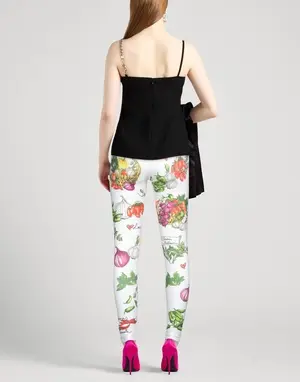 Dolce & Gabbana Multicolor Stretch Leggings