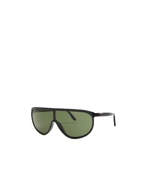 TOTEME Shield Aviator Sunglasses - Green