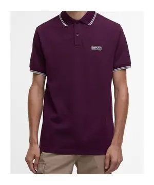 Barbour Short-sleeved Polo Shirt - Red