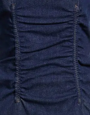Sportmax Square Neck Denim Dress