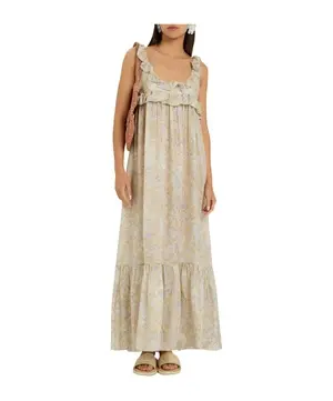 Chloé Floral Silk Dress