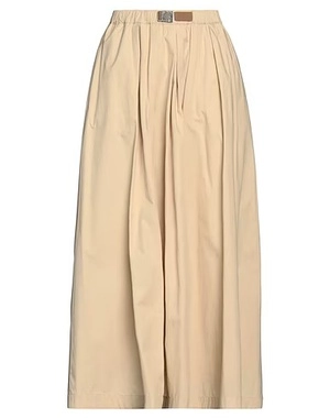 Brunello Cucinelli Simple Solid-color Umbrella Skirt - Nude