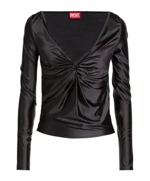 DIESEL® Plain Colour T-shirt - Black