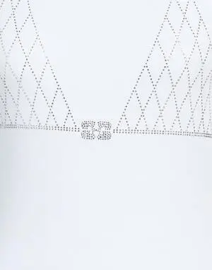 GANNI Logo Crew Neck Tank Top