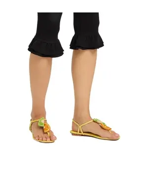 AQUAZZURA Handmade Woven Sandals