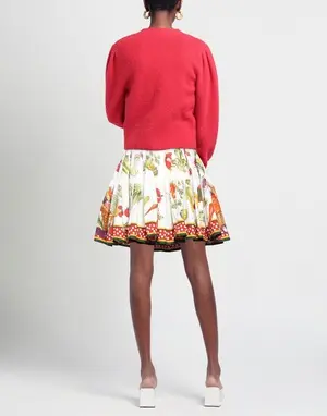 Dolce & Gabbana Multicolor Printed Circle Midi Skirt